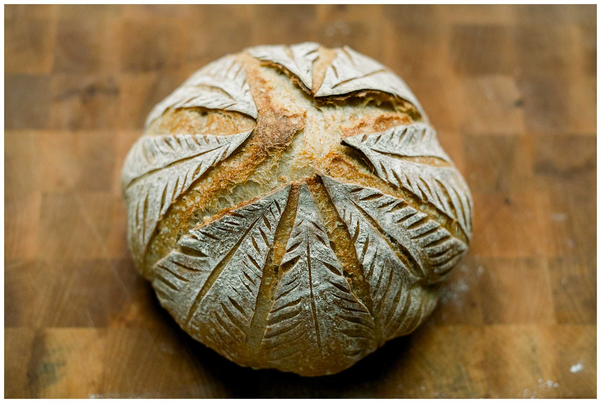 Christmas Sourdough Scoring Patterns - Real and Rustic