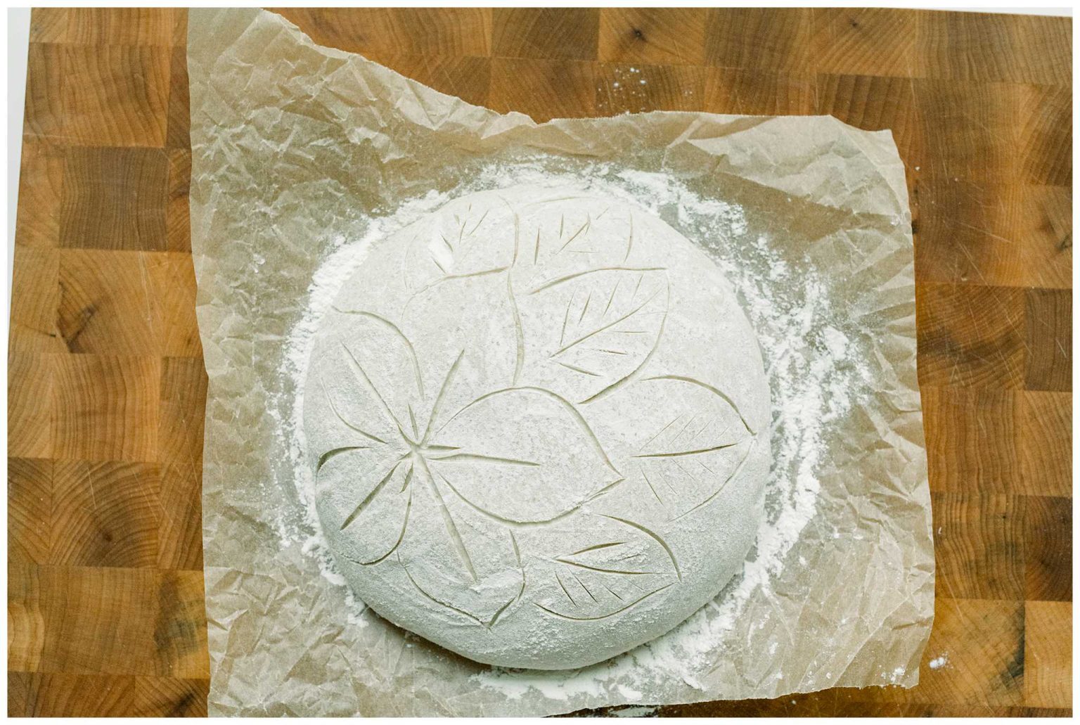 Christmas Sourdough Scoring Patterns - Real and Rustic