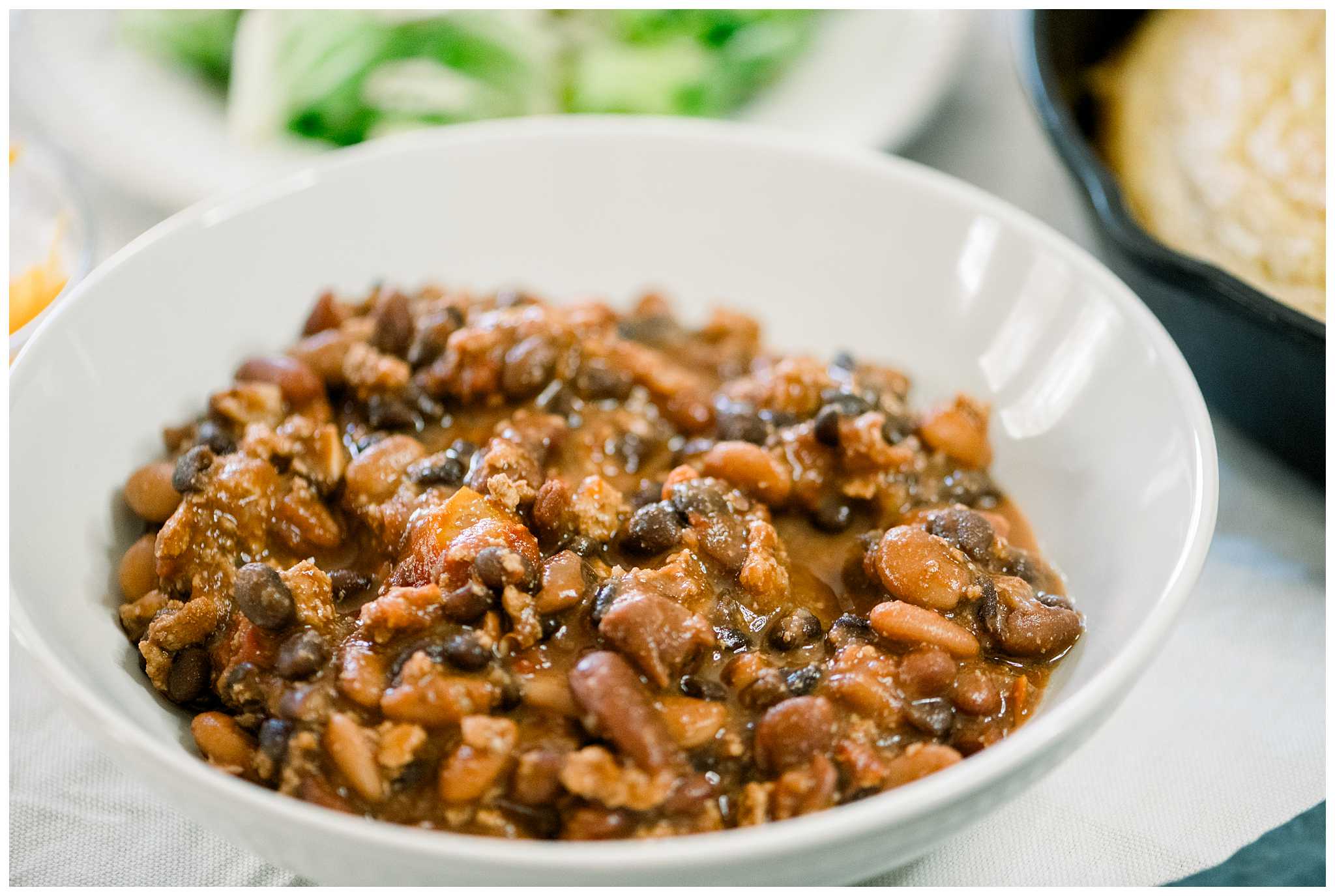 Secret Ingredient Chili Recipe (Beef and Beans Chili) - Real and Rustic