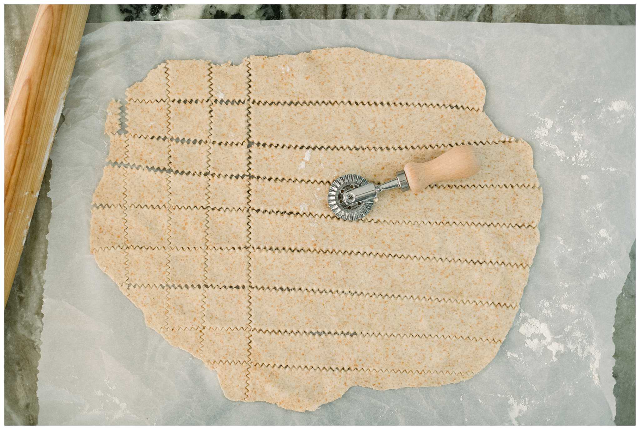 Long Fermented Sourdough Crackers - Real and Rustic