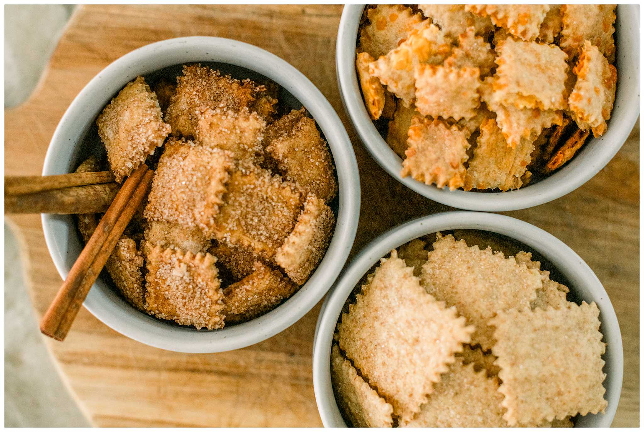 Long Fermented Sourdough Crackers - Real and Rustic