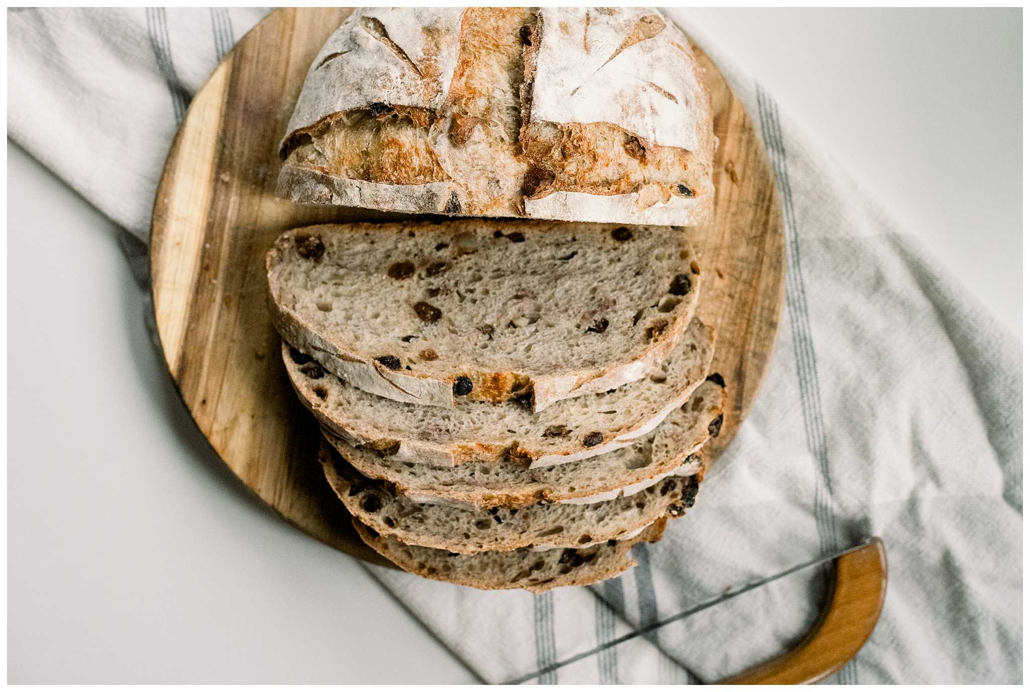 Walnut Raisin Sourdough Bread Recipe - Real and Rustic